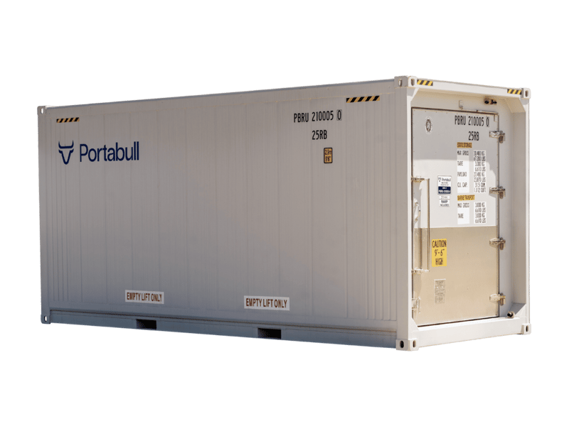 Electric Reefers | Portabull | Temporary Cold Storage Solutions