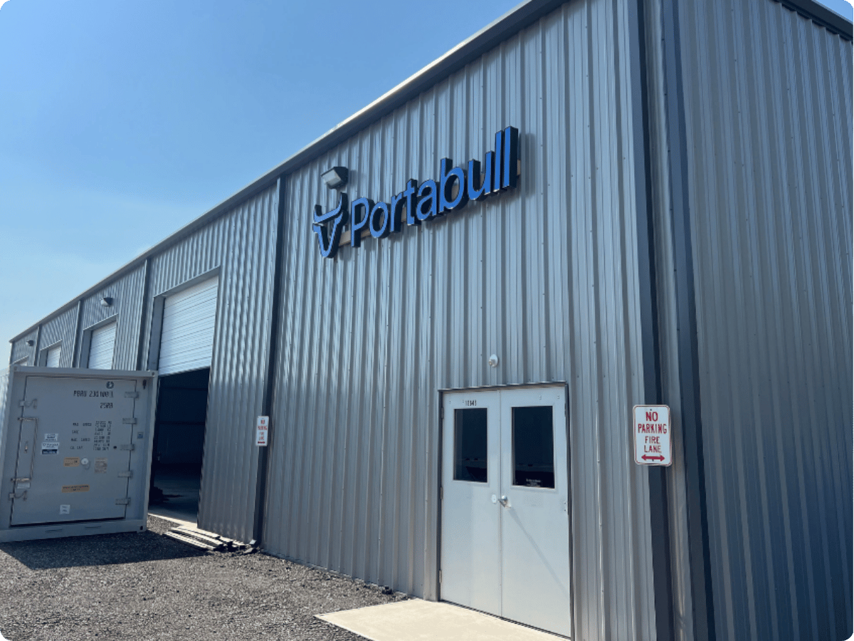 53' Hybrid-Powered Refrigerated Trailer | Portabull Storage Solutions