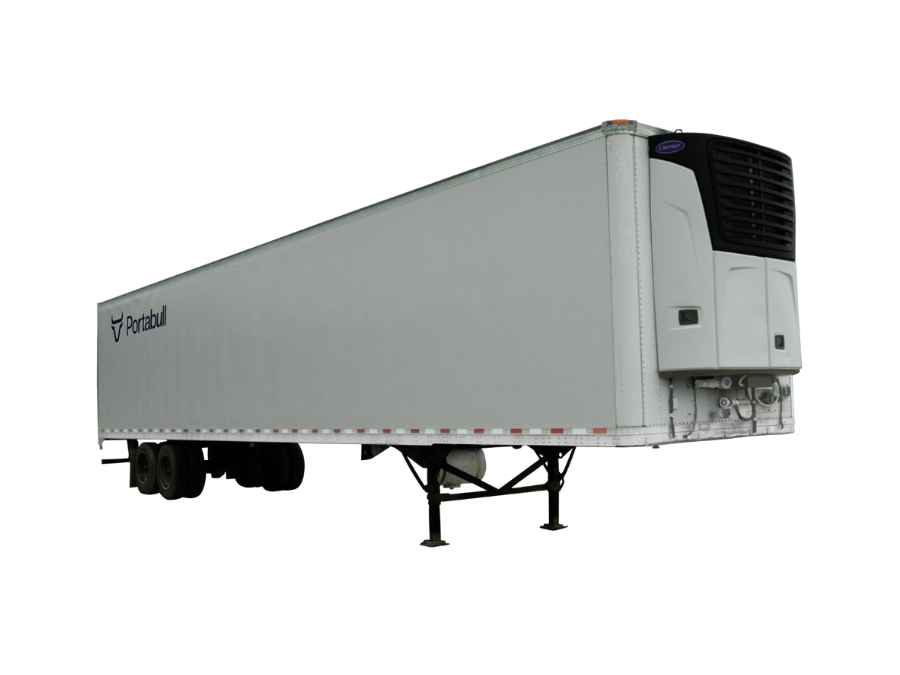 53' Hybrid-Powered Refrigerated Trailer | Portabull Storage Solutions